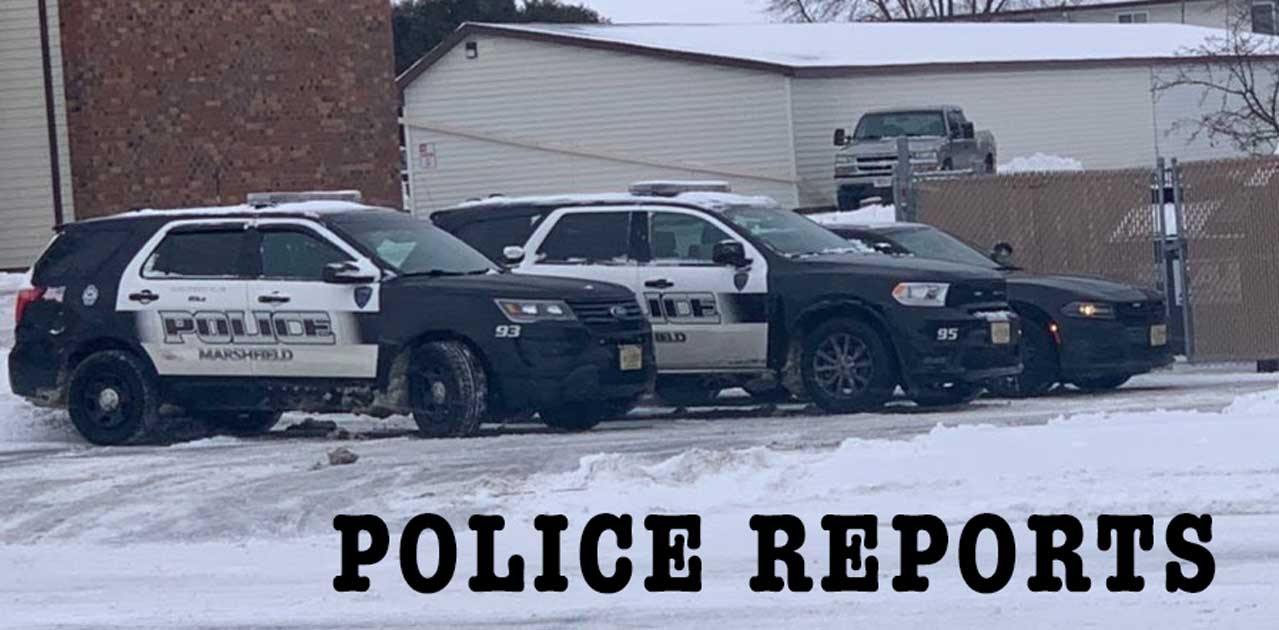 Marshfield Police Reports from November 2-17 - OnFocus