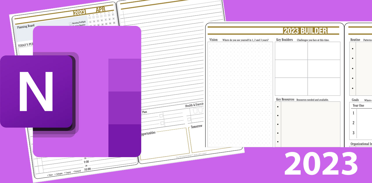 Best Digital Planner for OneNote 2023 - OnFocus