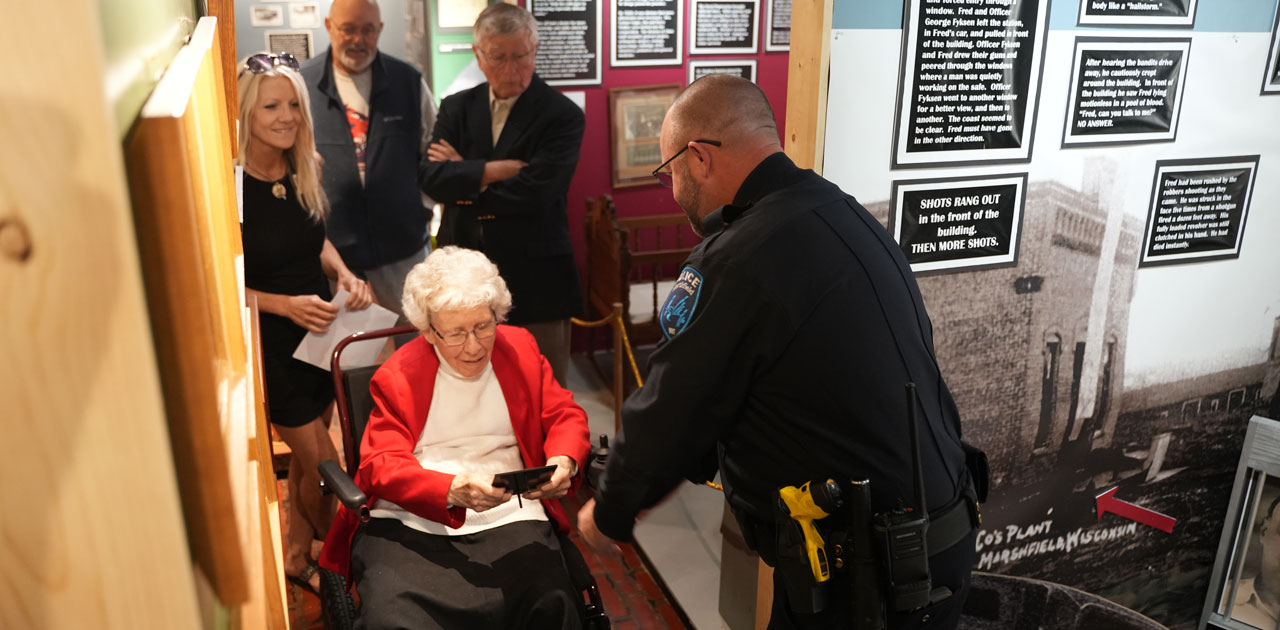 Marshfield History Museum Inducts Fred Beell Plaque - OnFocus