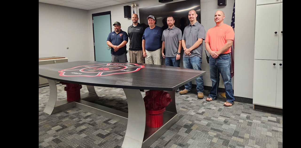 Stratford Area Fire Department Celebrates Unique Custom-Made Conference ...