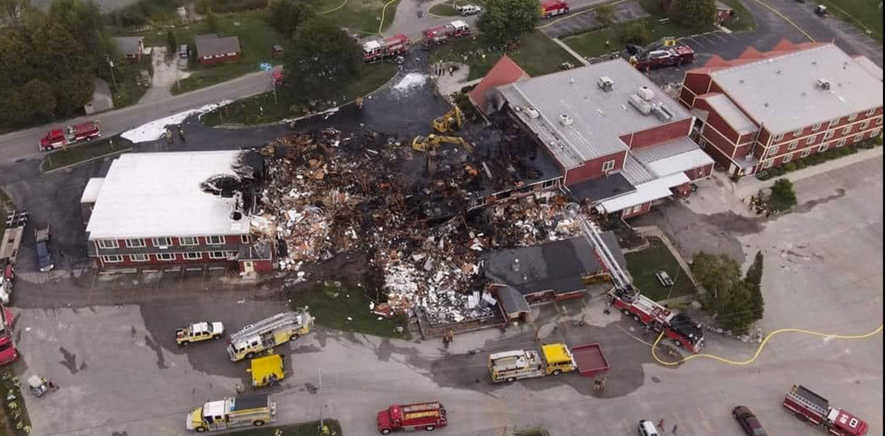 Rowleys Bay Resort in Door County Devastated by Fire - OnFocus