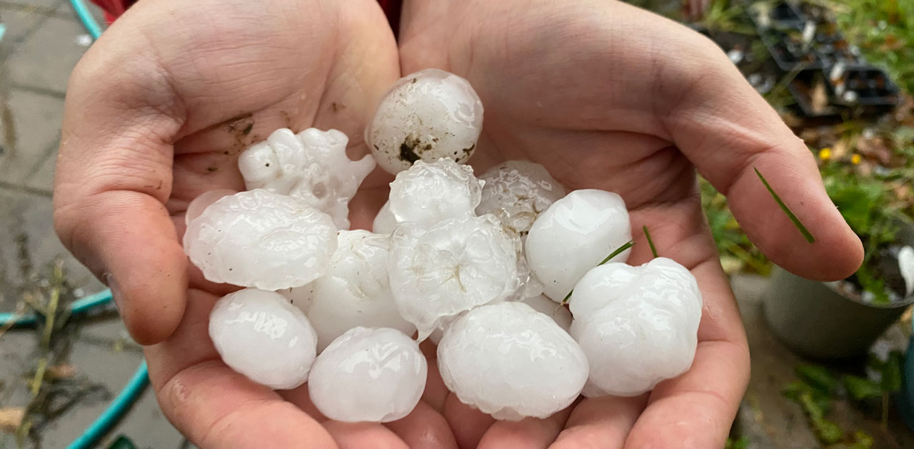 Severe Thunderstorm Causes Hail Damage - OnFocus