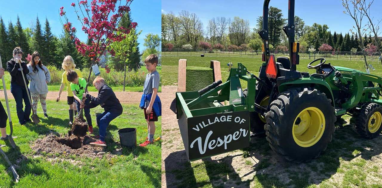 Volunteers Plant 50 Trees at Vesper Recreation Park - OnFocus