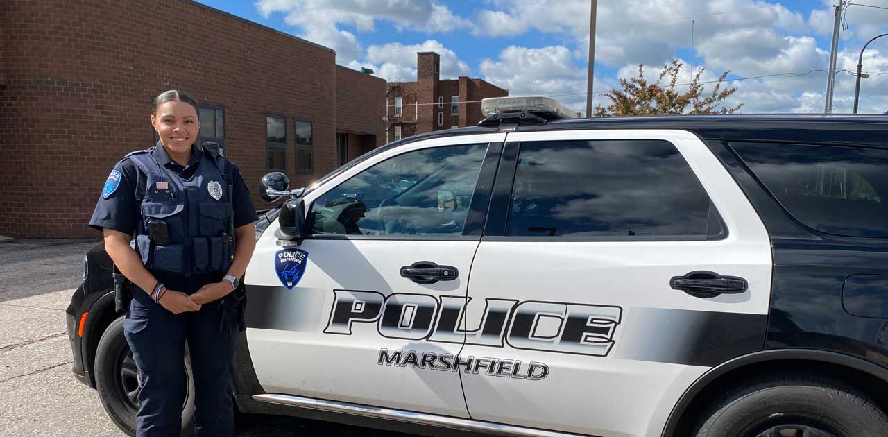 Meet New Marshfield Police Officer Nicole Gruber - OnFocus