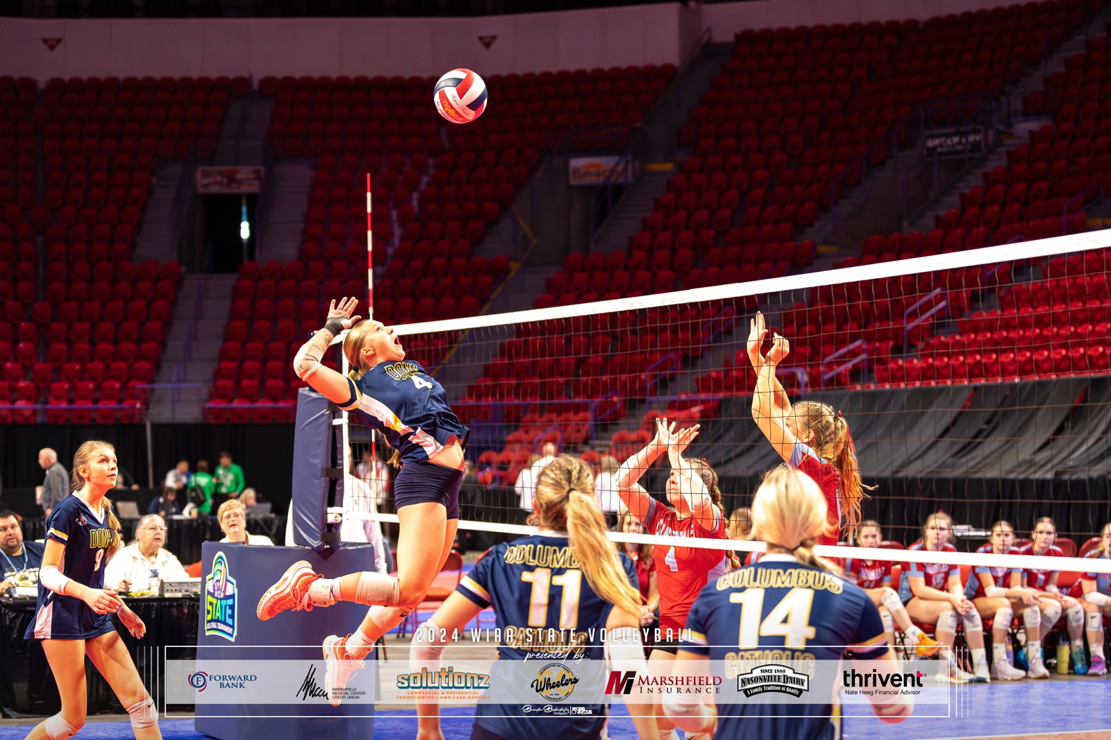2024 WIAA Division 5 Volleyball Championship: Columbus Dons Face Eau ...