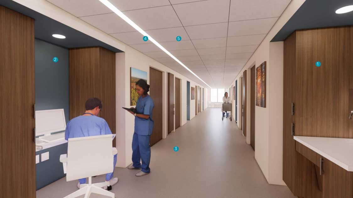 Progress Continues on $40 Million Aspirus Merrill Hospital Renovation ...