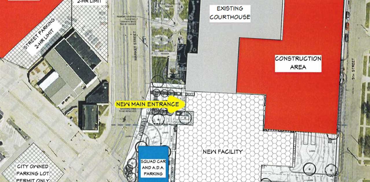 Wood County Courthouse Opens New Main Entrance; Jail Transition ...